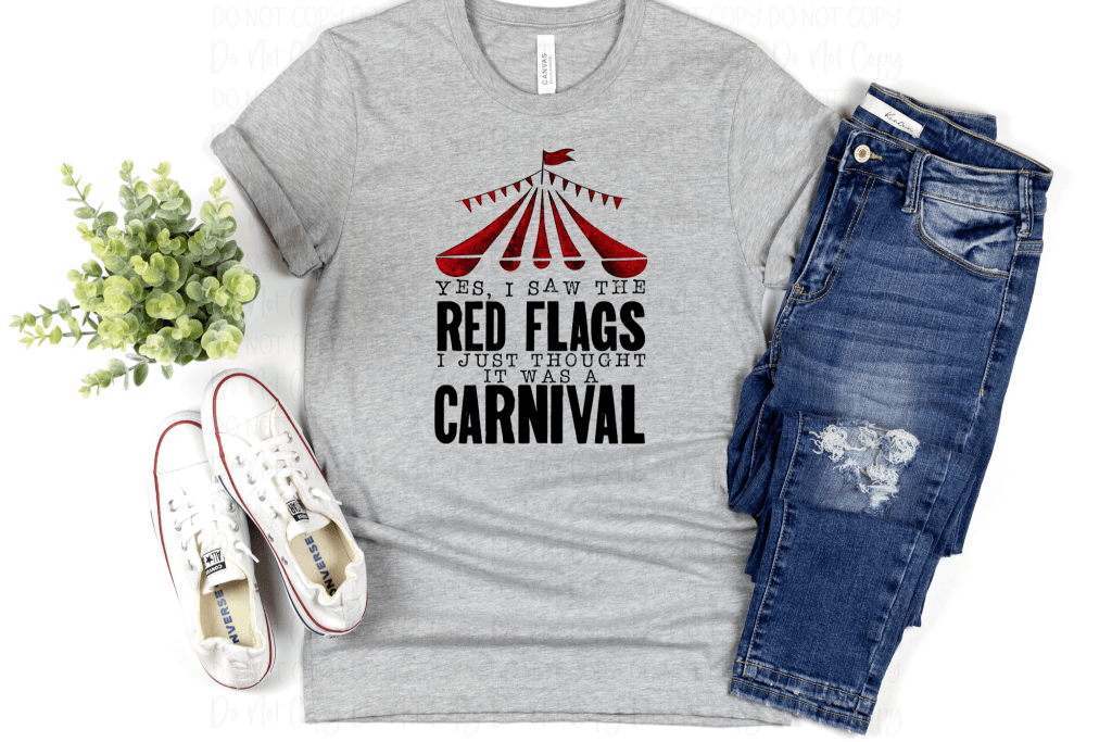 RED FLAGS - DTF TRANSFER – Shopsalesollieandco